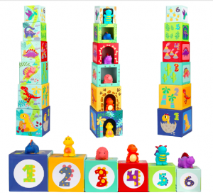 Sorting and Stacking Dinosaurs - Frisco Feeding & Speech Therapy